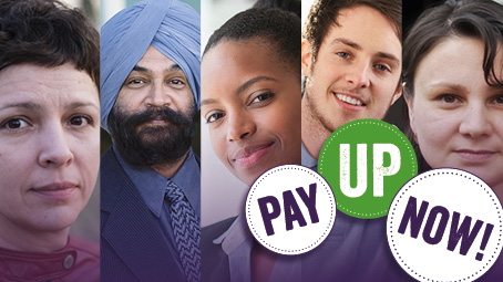 Pay Up Now - For Higher Education - UNISON Northern